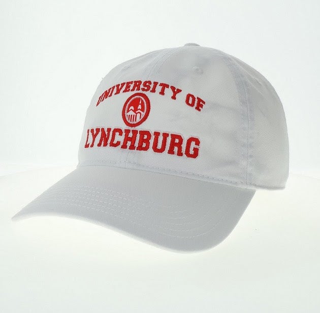 University of Arched Logo LYH White Relaxed Twill Low Profile Cap by ...